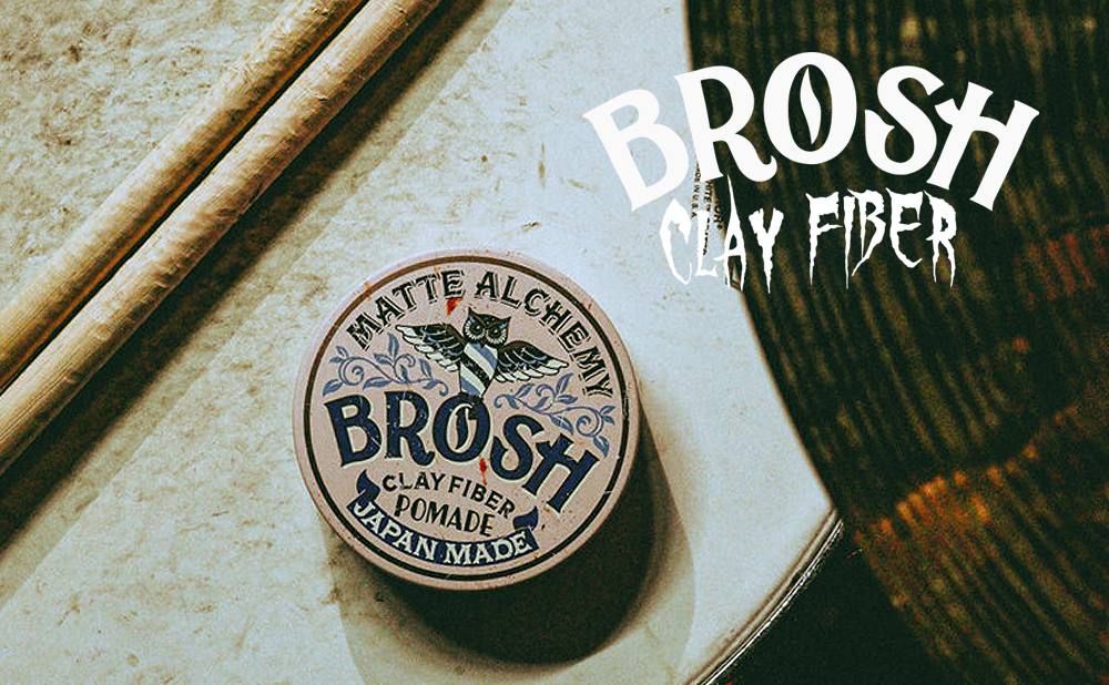 BROSH CLAY FIBER POMADE
