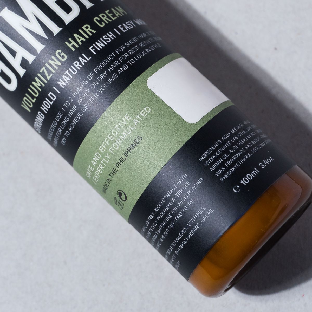 GAMBIT VOLUMIZING HAIR CREAM